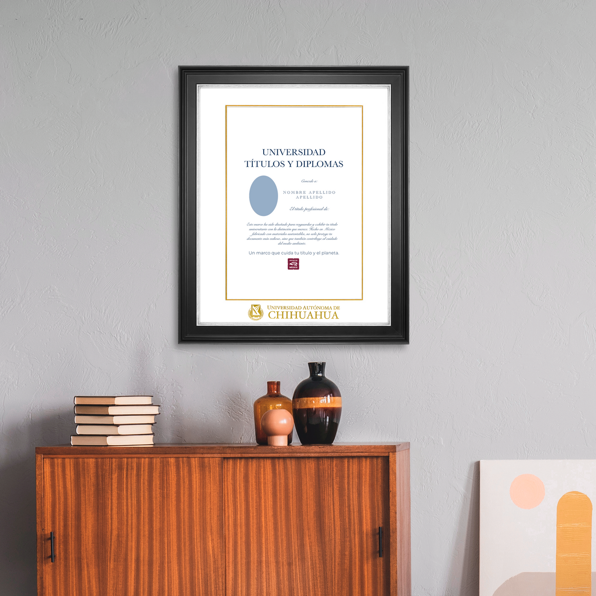 Marcos y materiales ideales para enmarcar tu título universitario ...